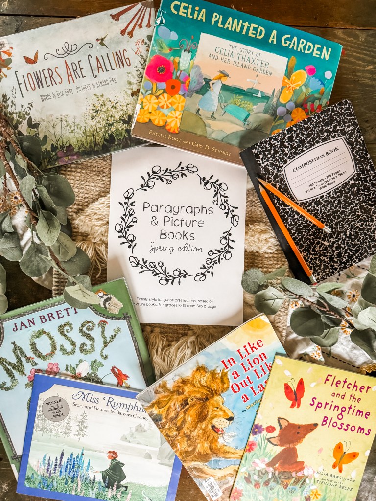 Paragraphs and Picture Books: spring edition - Silo & Sage